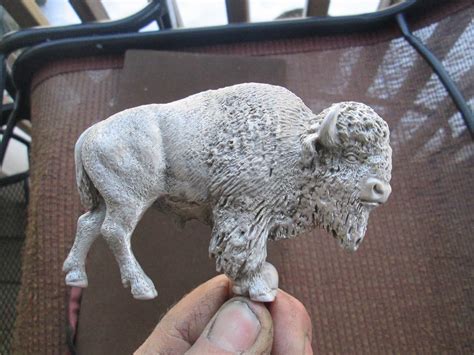 American Buffalocanadian Bison Car Hood Ornament