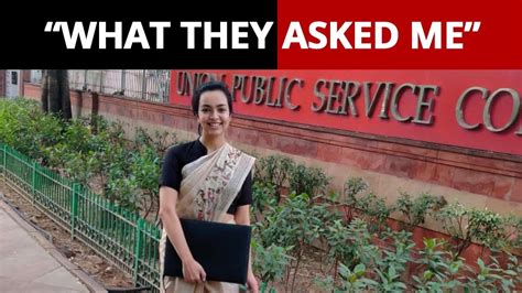 UPSC Topper Sets New Record In Interview Round NewsMo YouTube