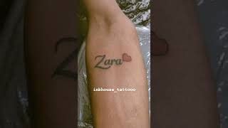 Zara Name Tattoos