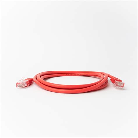 UniXtr Patch Cord Cat E Red M Compucable UniXtr Patch Cord Cat E Red M Compucable