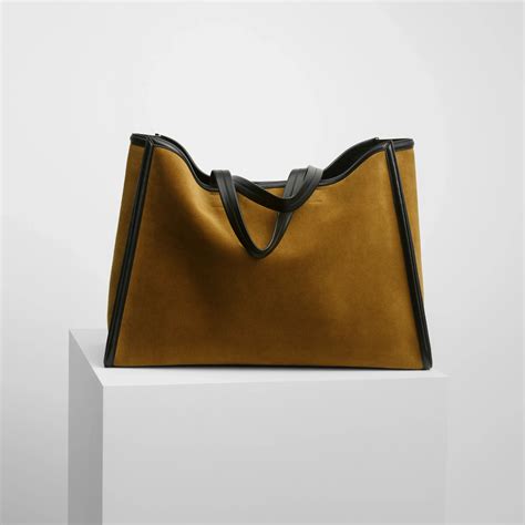 Phoebe Philo Xl Cabas Toffee Suede
