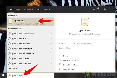 Windows How To Reset All Local Group Policy Settings Winbuzzer