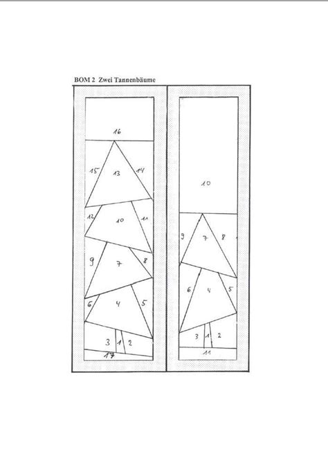Paper Pieced Christmas Tree Artofit