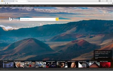 Bing Lanza Extensión De Chrome Para Ver Su Página De Inicio Al Abrir