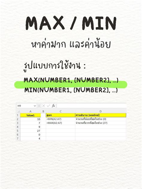 รวมสูตรการใช้ Excel Part 2 แกลเลอรีที่โพสต์โดย Lin Lemon8