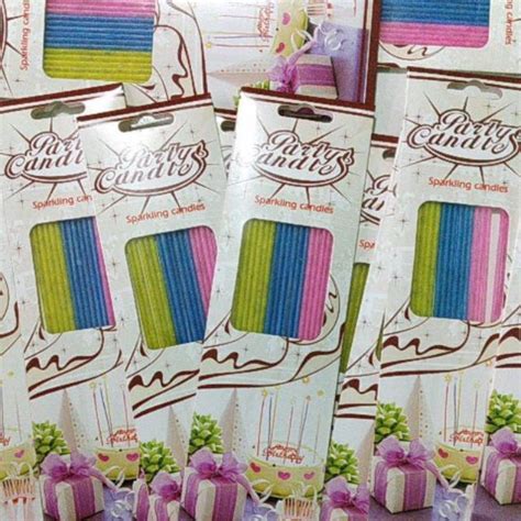 Jual Lilin Sparkling Candle Shopee Indonesia