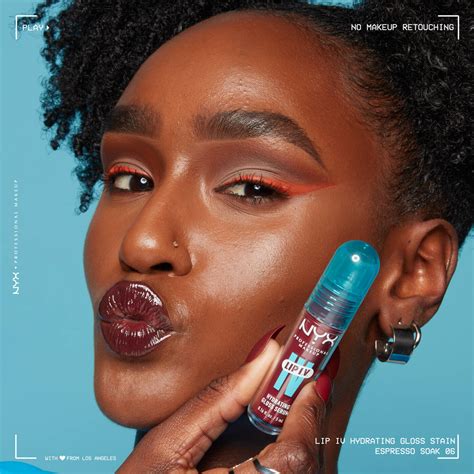 Lip Iv Hydrating Lip Gloss Stain Nyx Professional Makeup