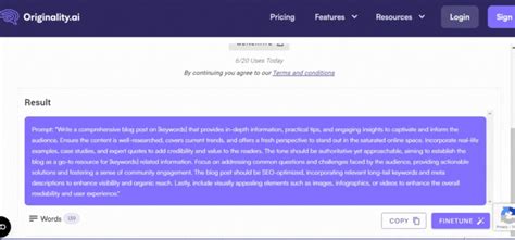 Ai Prompt Generator Originalityai