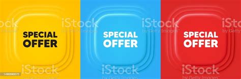 특별 행사 기호입니다 판매 표시입니다 Neumorphic 제안 배너 벡터 3차원 형태에 대한 스톡 벡터 아트 및 기타 이미지 3차원 형태 가격 강단 Istock