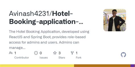 Github Avinash4231hotel Booking Application Using Reactjs And