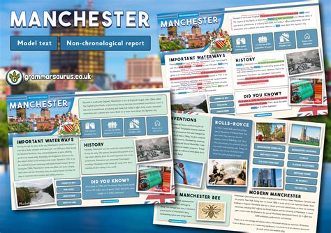 Year 4 Model Text Non Chronological Report Manchester Grammarsaurus