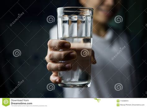 Woman Showing Drinking Grass Stock Image Image Of Happy Healthy
