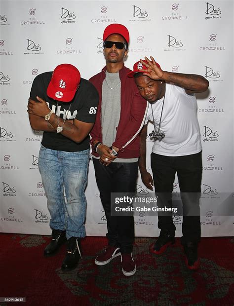 Rappers J Kwon Chingy And Huey Arrive At Drais Beach Club News