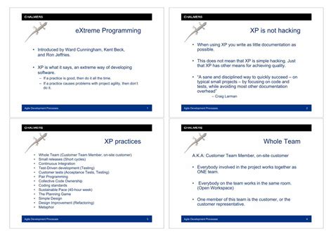 PDF EXtreme Programming XP Is Not Hacking Whole Team EXtreme Programming Introduced By Ward