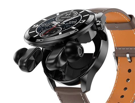 Günstige Smartwatch Mit Integrierten Ohrhörern Synchrosound R7 Pro