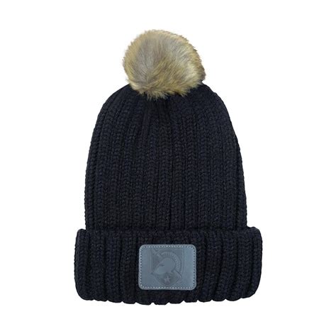 Api Source Inc Black Pom Beanie