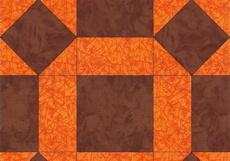 Oranje Quilters Guild The Rolling Stone Block