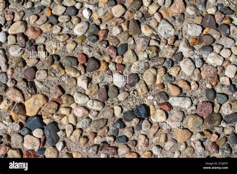 full frame abstract macro texture background of an old aggregate