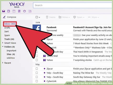How To Get Rid Of Spam On Yahoo Mail 10 Steps With Pictures