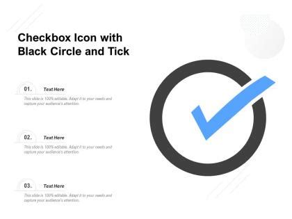 Checkbox PowerPoint Presentation And Slides SlideTeam