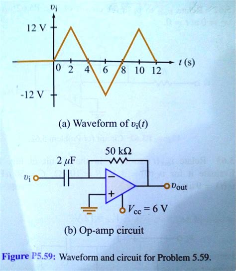 Vi 12 V 12 V 0 2 4 6 8 10 12 A Waveform Of Vit 50 KΩ 2 μf Vi O Ts Vout Vcc 6