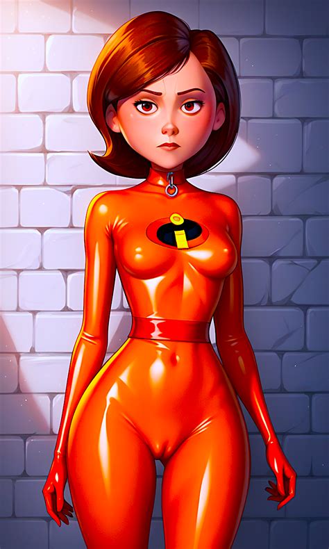 Rule 34 Ai Generated Breasts Cameltoe Erect Nipples Under Clothes Helen Parr Latex Latex