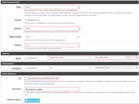 IP Blocking On PfSense With CrowdSec