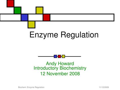 PPT Enzyme Regulation PowerPoint Presentation Free Download ID 3259633