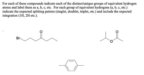 solved for each of these compounds indicate each of the