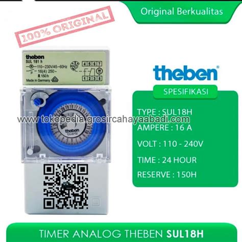 Jual Timer Analog Theben Sul 181 H Originaltimer Theben Sul 181h