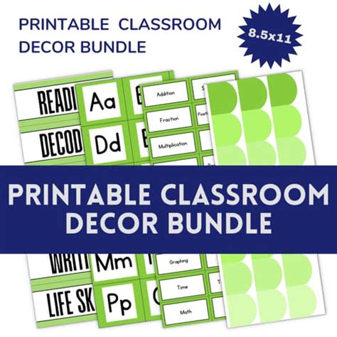 Unique Learning System N2y Classroom Decor Bundle By Digital Stationery