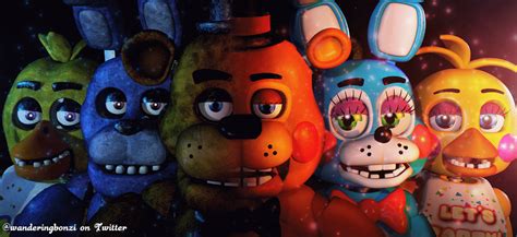 Blender Nostalgic Fnaf Poster Remake By Wanderingbonzi On Deviantart