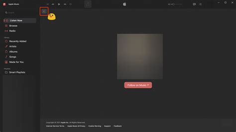 BUG Back Button Misaligned Un Clickable On User Profiles Issue Ciderapp Apple Music