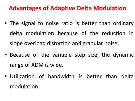Delta Modulation And Adaptive Delta Mpptx