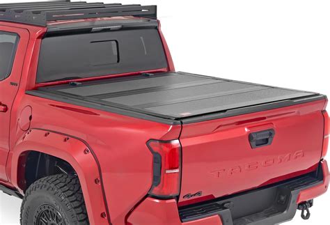 Rough Country Hard Tri Fold Truck Bed Tonneau Cover For