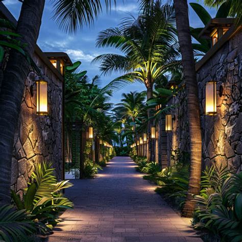 Outdoor Wall Lighting Solution For Hotels And Buildings Leysun
