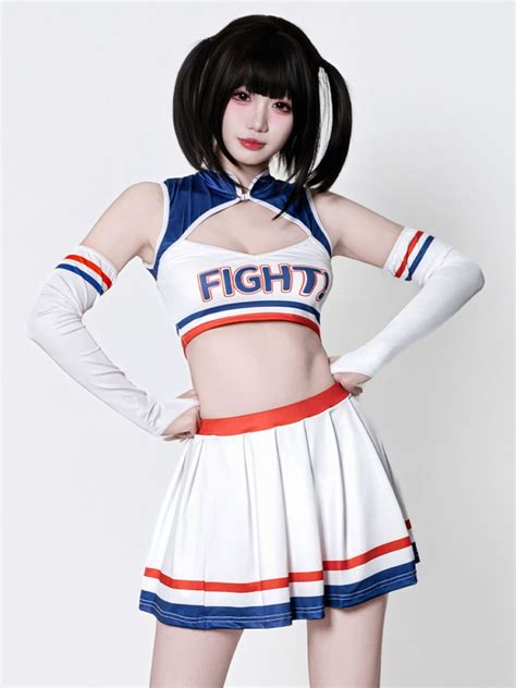 Fight Cheerleader Cosplay Set Aosig