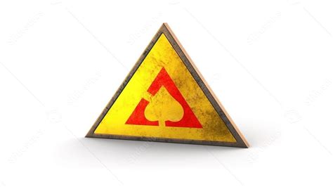 Warning Danger Of Fire Yellow Triangle Sign For Flammable And