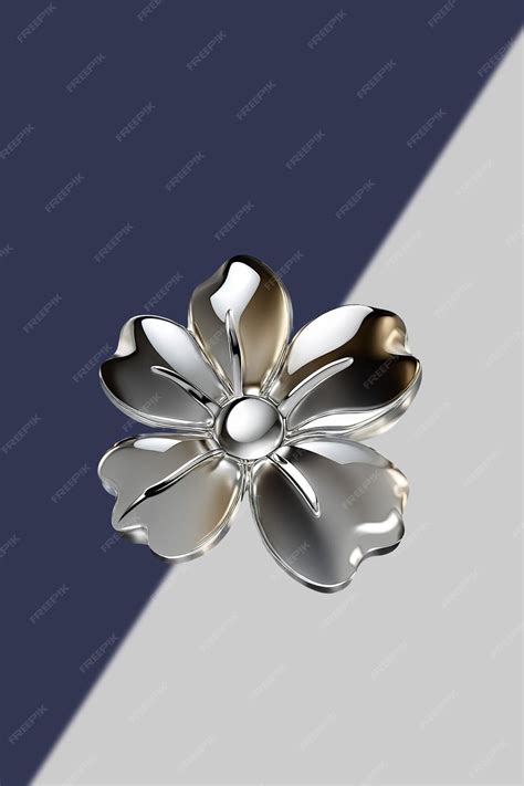 Premium Psd Flower Blobs Glass