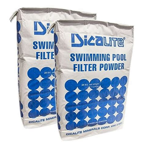 Dicalite Minerals 100lbs Diatomaceous Earth Pool Filter D E Swimming