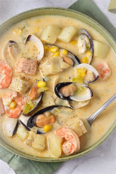 Seafood Chowder • You Say Potatoes
