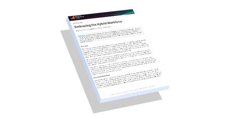 Embracing The Hybrid Workforce