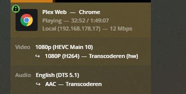 Nvidia GPU Transcode PLEX HW Transcoding But No GPU Activity General Support Unraid