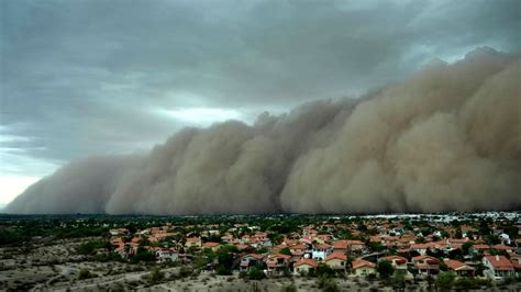 Arizona Blanketed By Powerful Haboob Dust Storm News Uk Video News