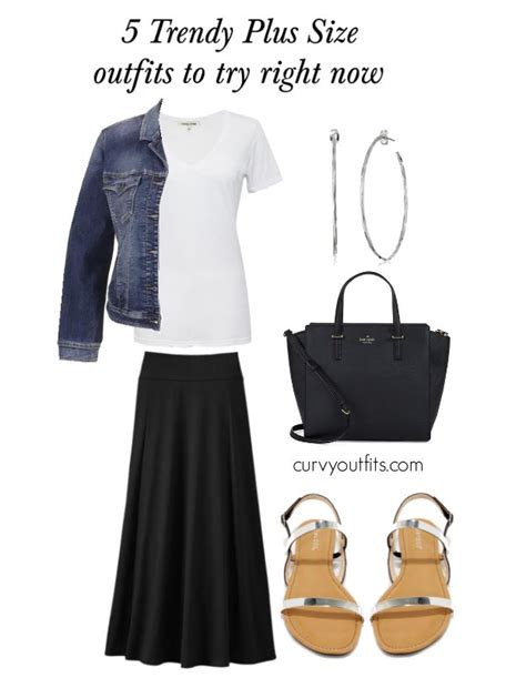5 Trendy Plus Size Fashion Outfits