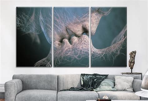 Sensual Wall Art Bedroom Erotic Art Couple Erotic Line Art Over The