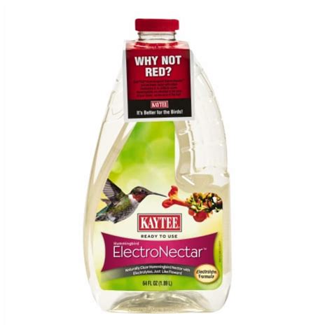Kaytee® Electronectar™ Electrolyte Formula Hummingbird Nectar 64 Fl Oz