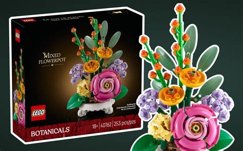 Lego Botanicals 2025 Mixed Flowerpot Gwp Revealed For March