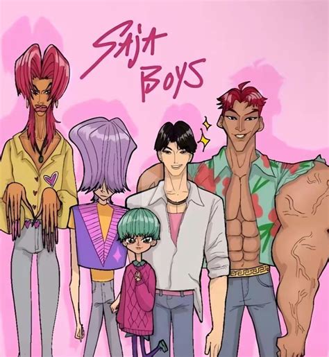 Saja Boys😁🥤 Cute Drawings Demon Hunter Band Hunter Movie