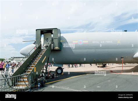 Raf Sentry E3d Surveillance Aircraft Parked In The Static Display Area